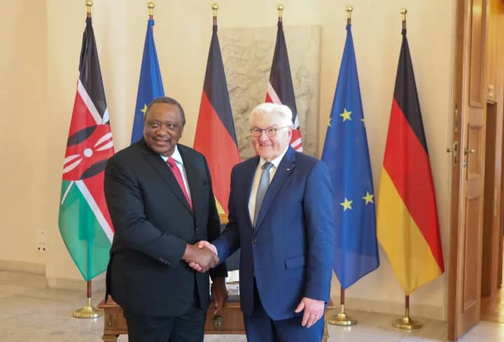 Uhuru Meets German President Frank-Walter in Berlin [Photos] | Julisha ...