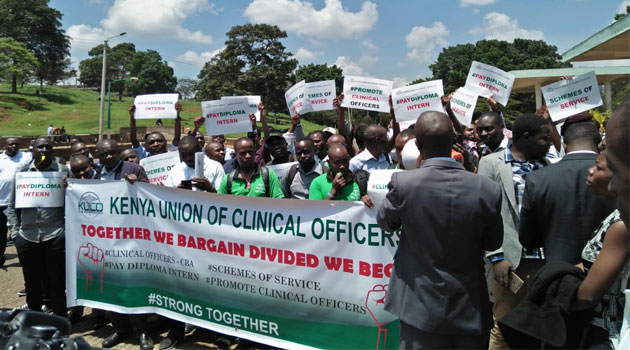 Kenya Union of Clinical Officers (KUCO) announces strike effective ...